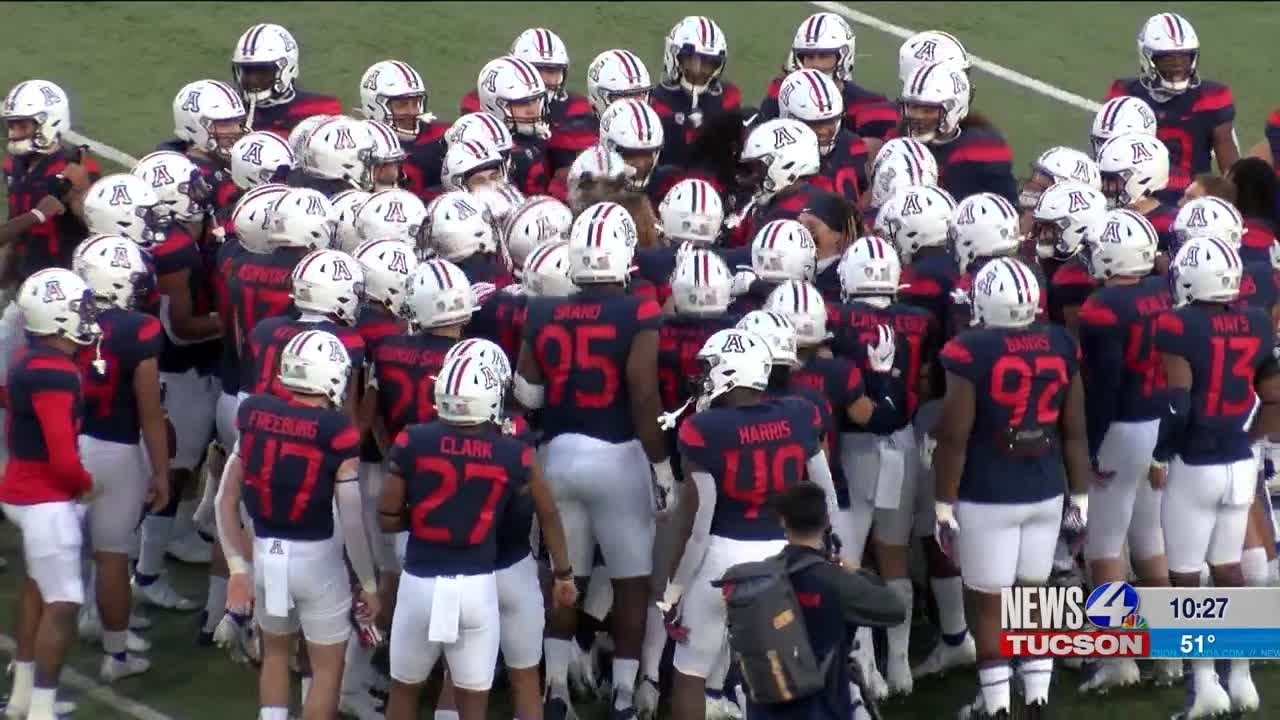 UA loses 70-7 to ASU in football rivalry - YouTube