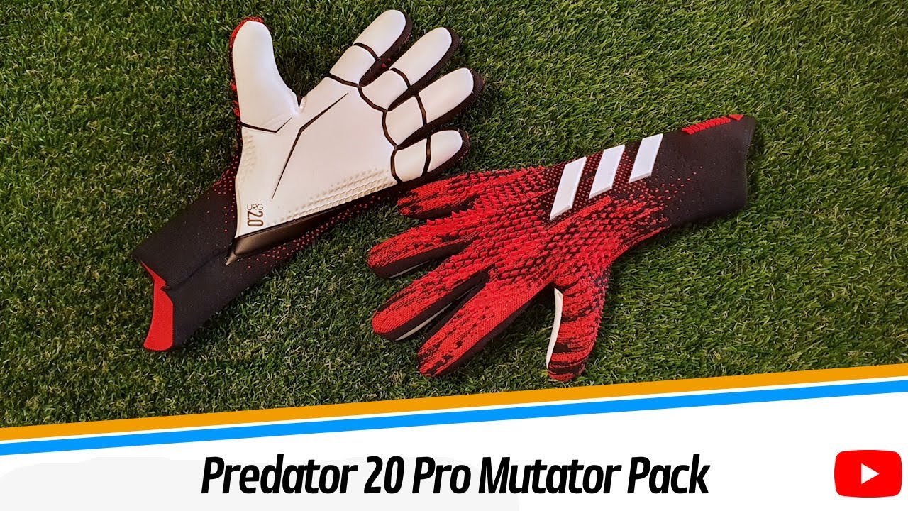 Guanti portiere Adidas Predator 20 Pro Mutator Pack - YouTube