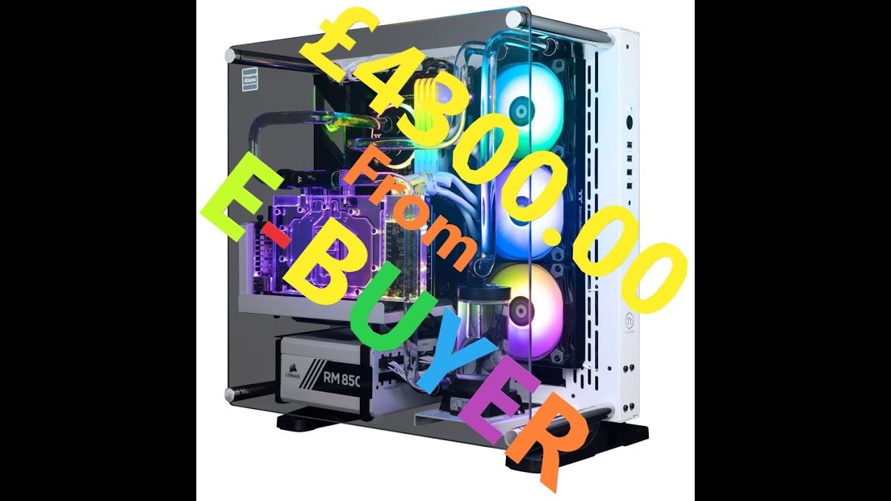 £4300.00,$60460.00 PC from E-buyer.com , Unboxing ALPHASYNC CANINE SNOW ...