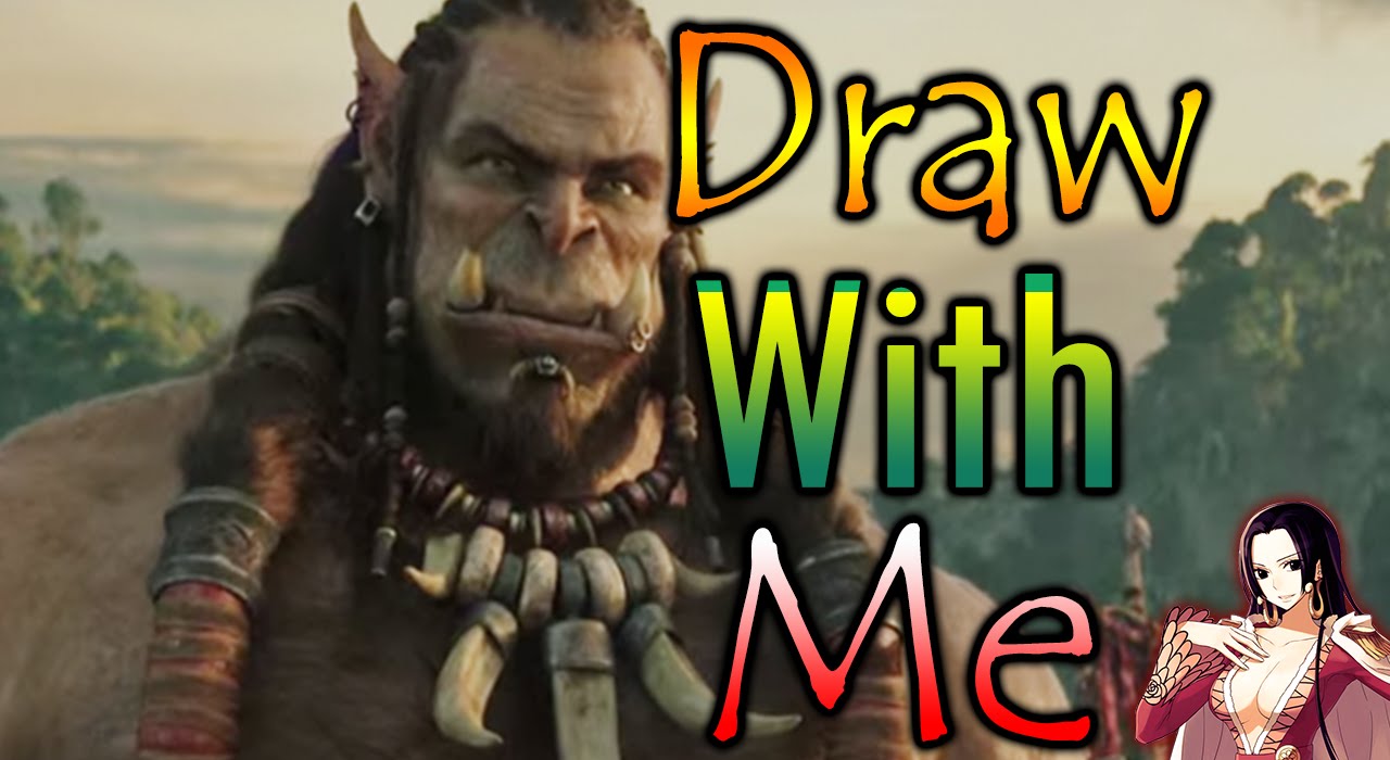 Speed Drawing - How To Draw World Of WarCraft - YouTube
