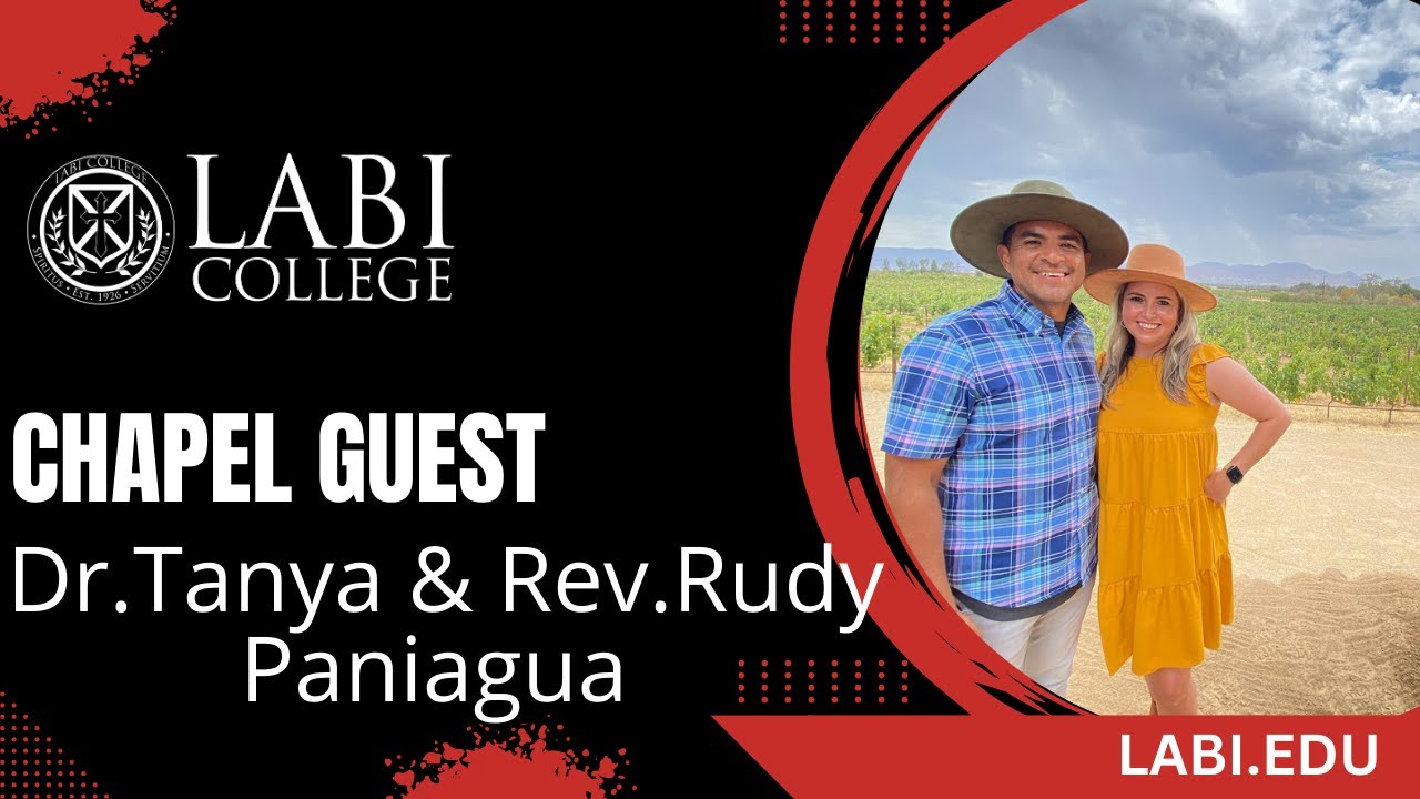 Wednesday Chapel with Dr. Tanya & Rev. Rudy Paniagua - YouTube