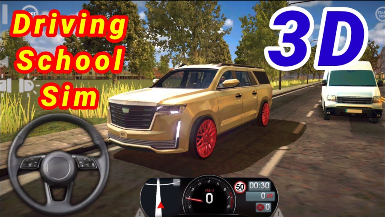 Driving School Sim 🚘🚘 | 3D Gameplay video | Android or iOS | - YouTube