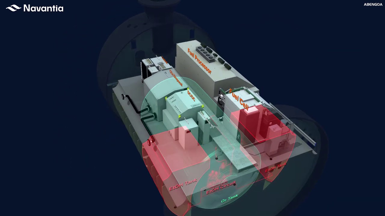 NAVANTIA S80 Plus Submarine AIP System - YouTube