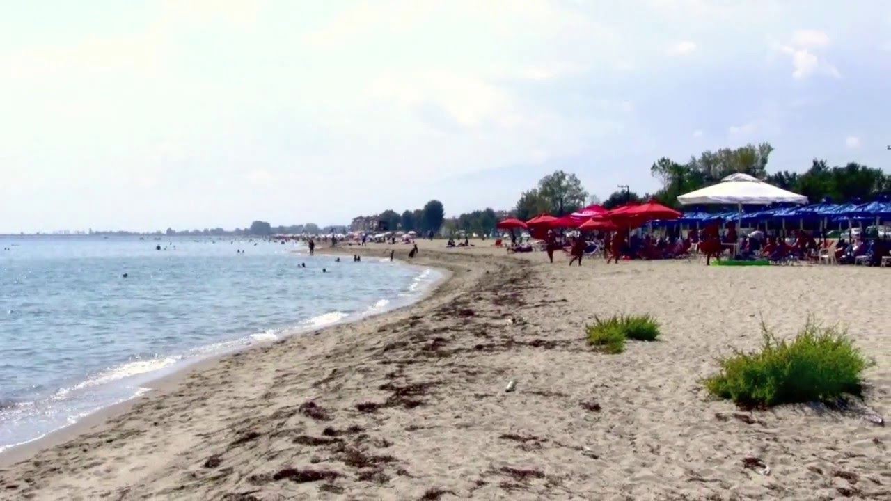 Paralia Katerini - Olympic Beach, Greece - YouTube