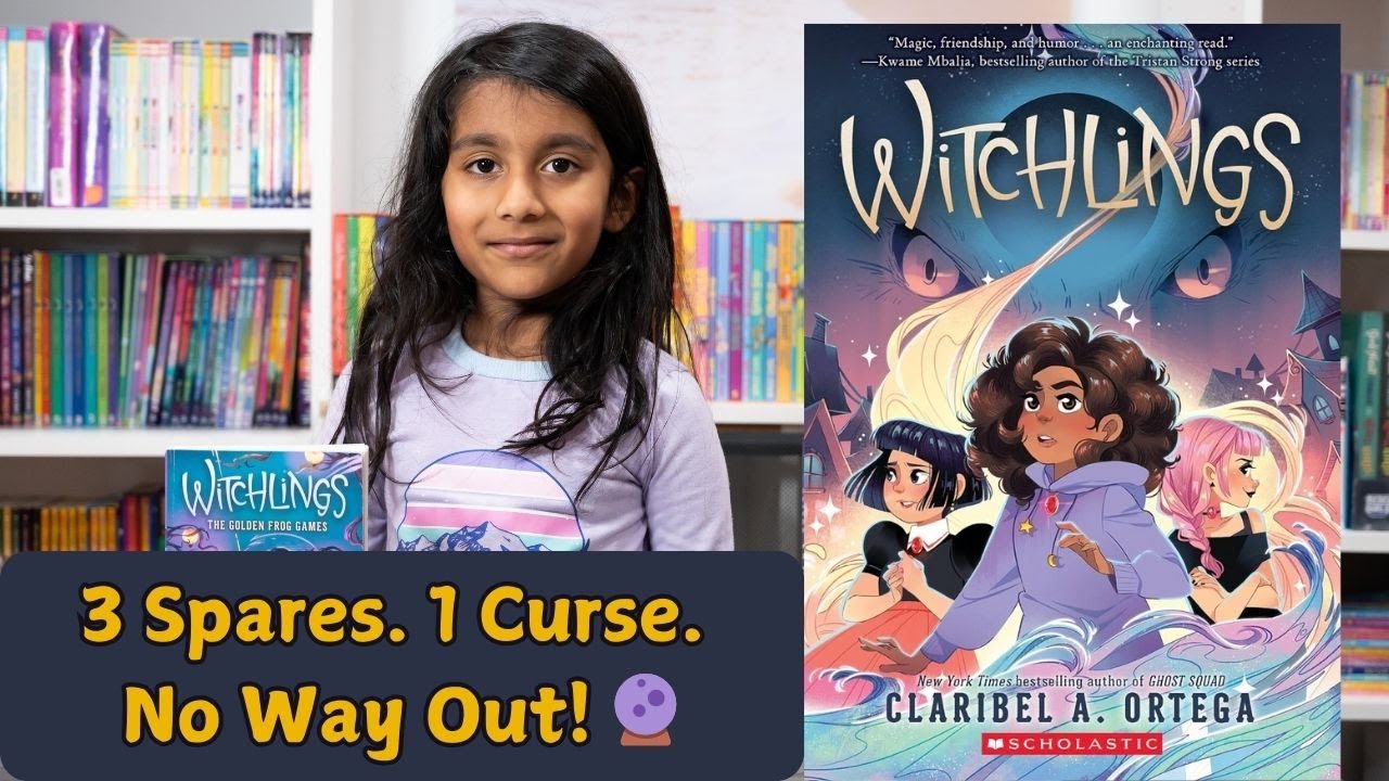 Akshara's book review | Witchlings by Claribel A. Ortega - YouTube
