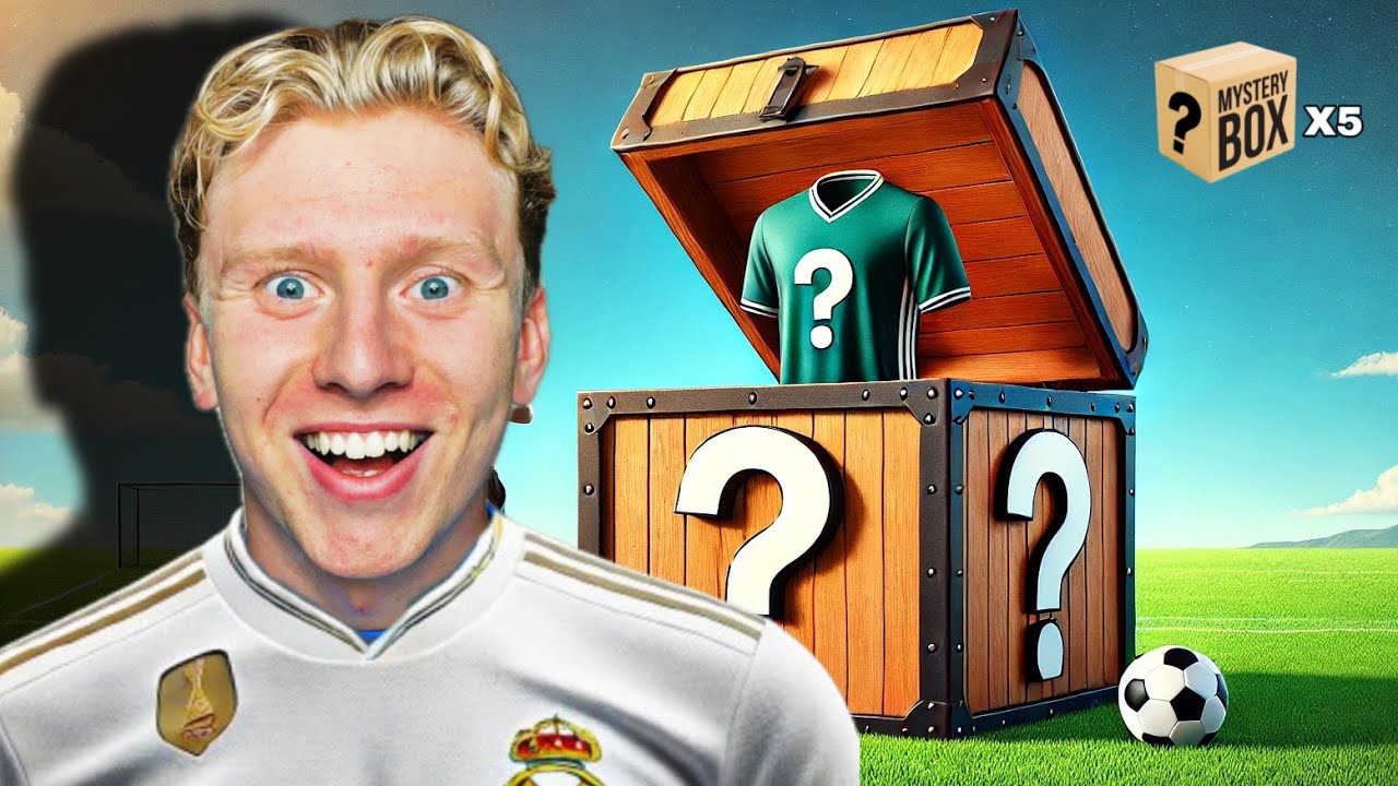 Jeg Åbnede 5 MYSTERY BOXES og fik ___ (3000 KR) - YouTube