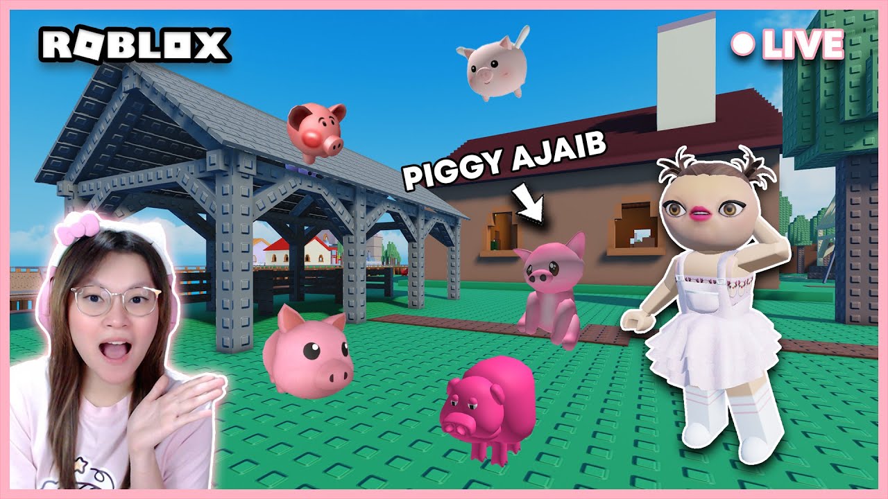 MENCARI BERBAGAI JENIS BIBA GEMOY ?!! [FIND THE PIGS ROBLOX INDONESIA ...