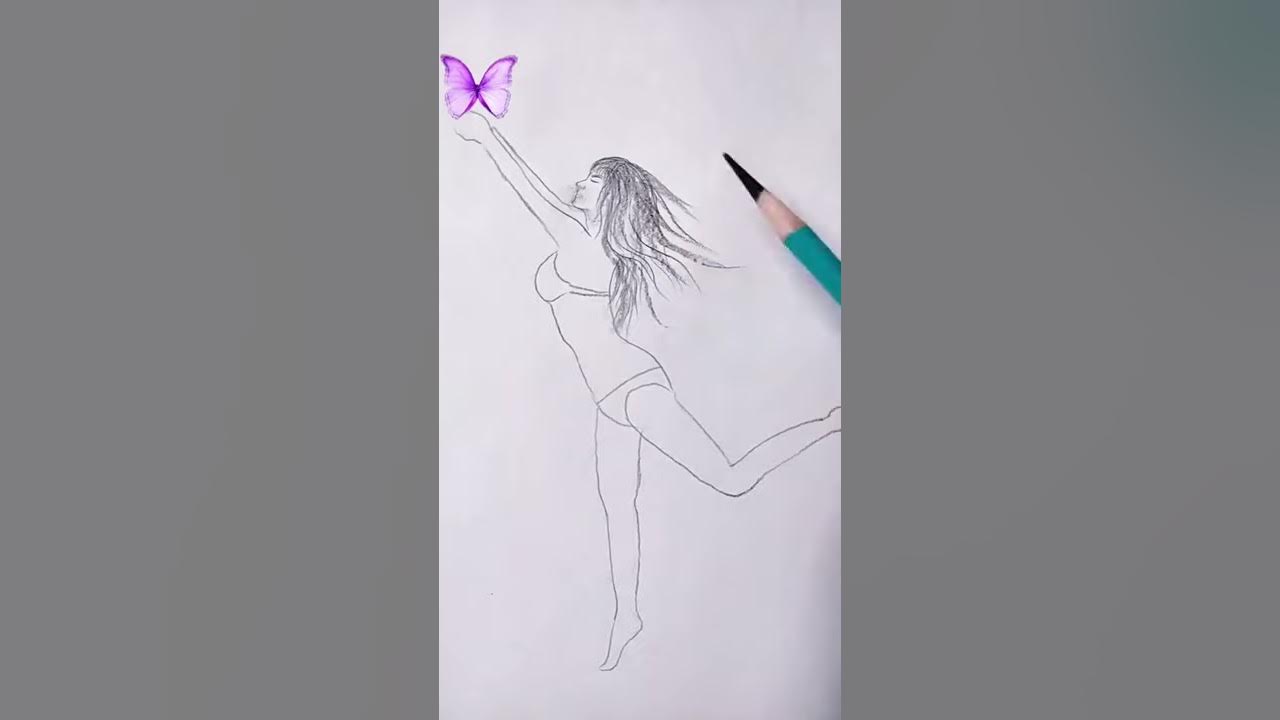 How To Draw Sexy Girl Draw Cute Girl And Beauty Girl Step By Step Ep 43 Youtube