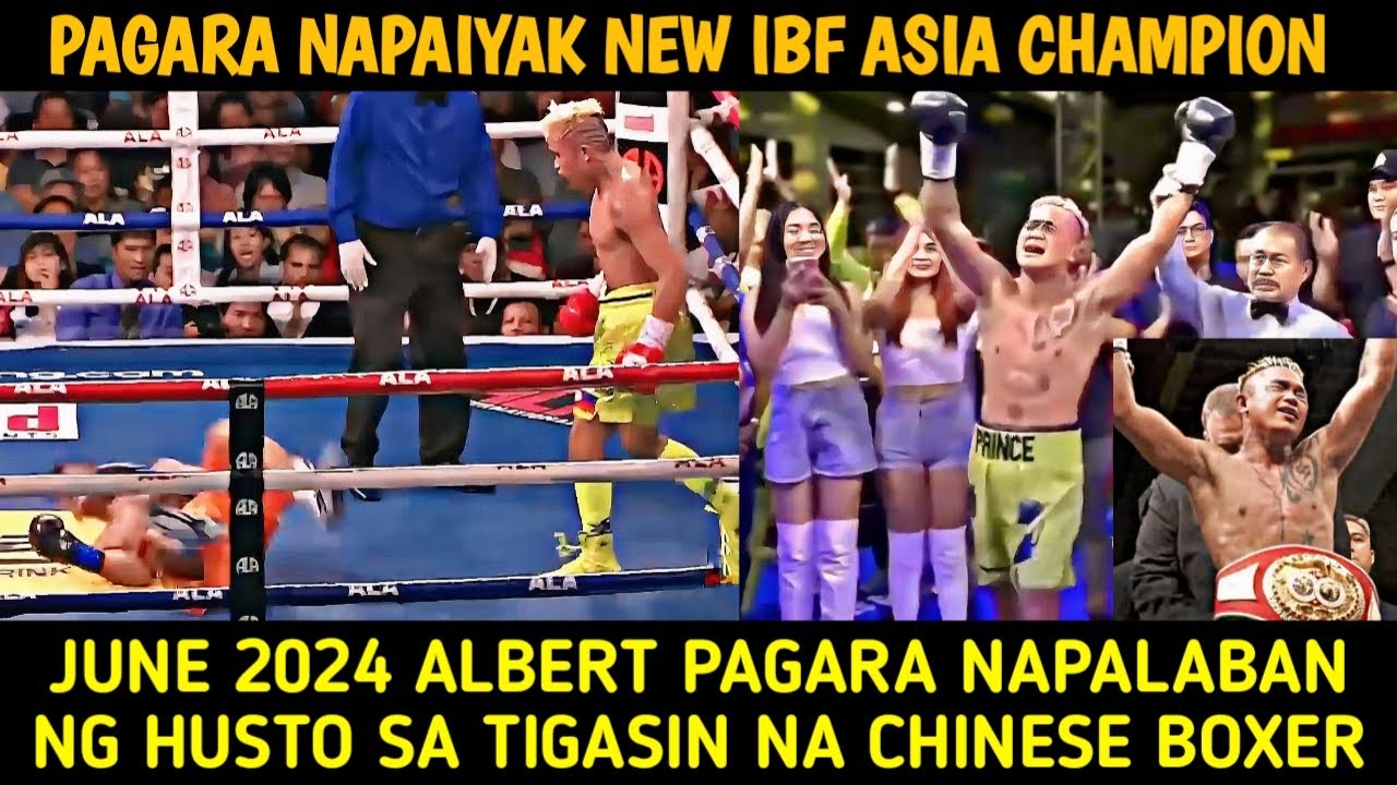 Albert Pagara Napalaban Ng Husto Sa Tigasin Na Chinese Boxer - YouTube