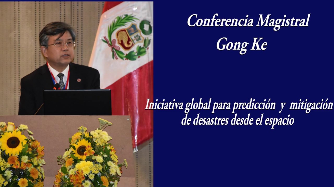 WECDRR 2016 Conferencia Dr. Gong Ke - YouTube