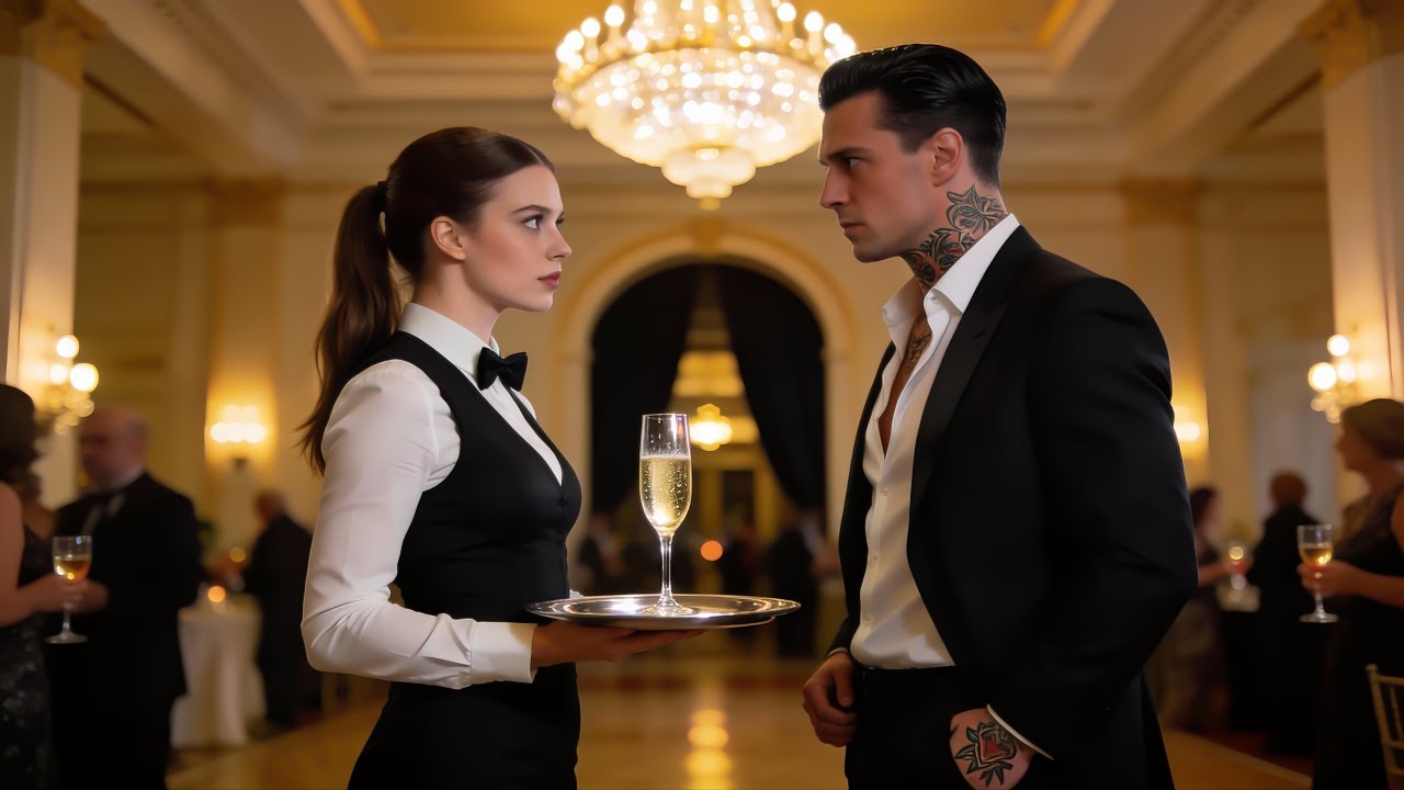 She Was Just a Gala Waitress—Then the Mafia Boss Pointed at Her: “Bring ...