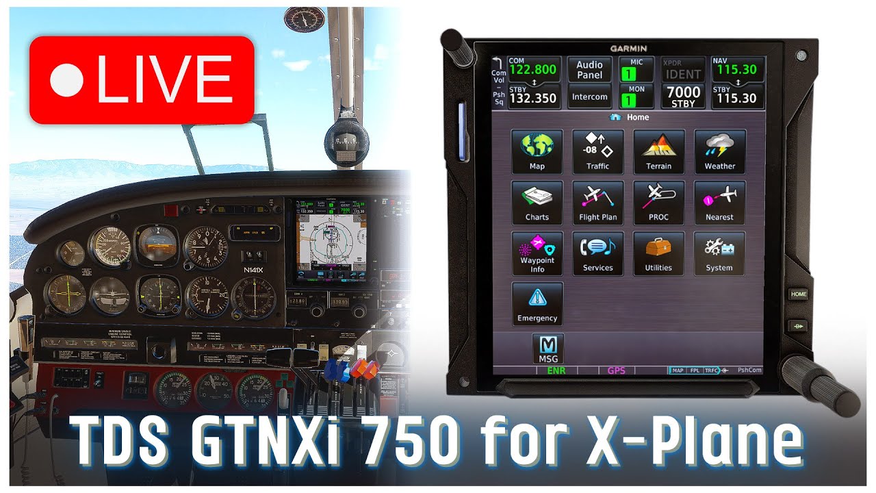 TDS GTNXi Full Showcase | Impressive Addon! | X-Plane 12 - YouTube