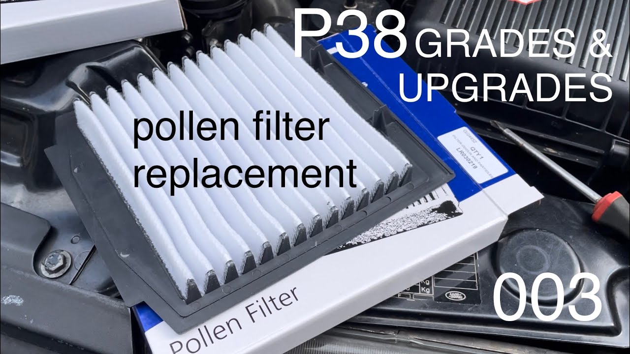003 P38 Pollen filter replacement - YouTube