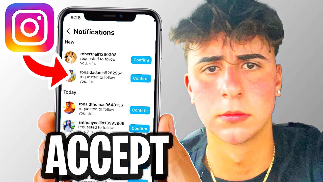 How To Accept Follow Requests On Instagram - Fastest Guide - YouTube