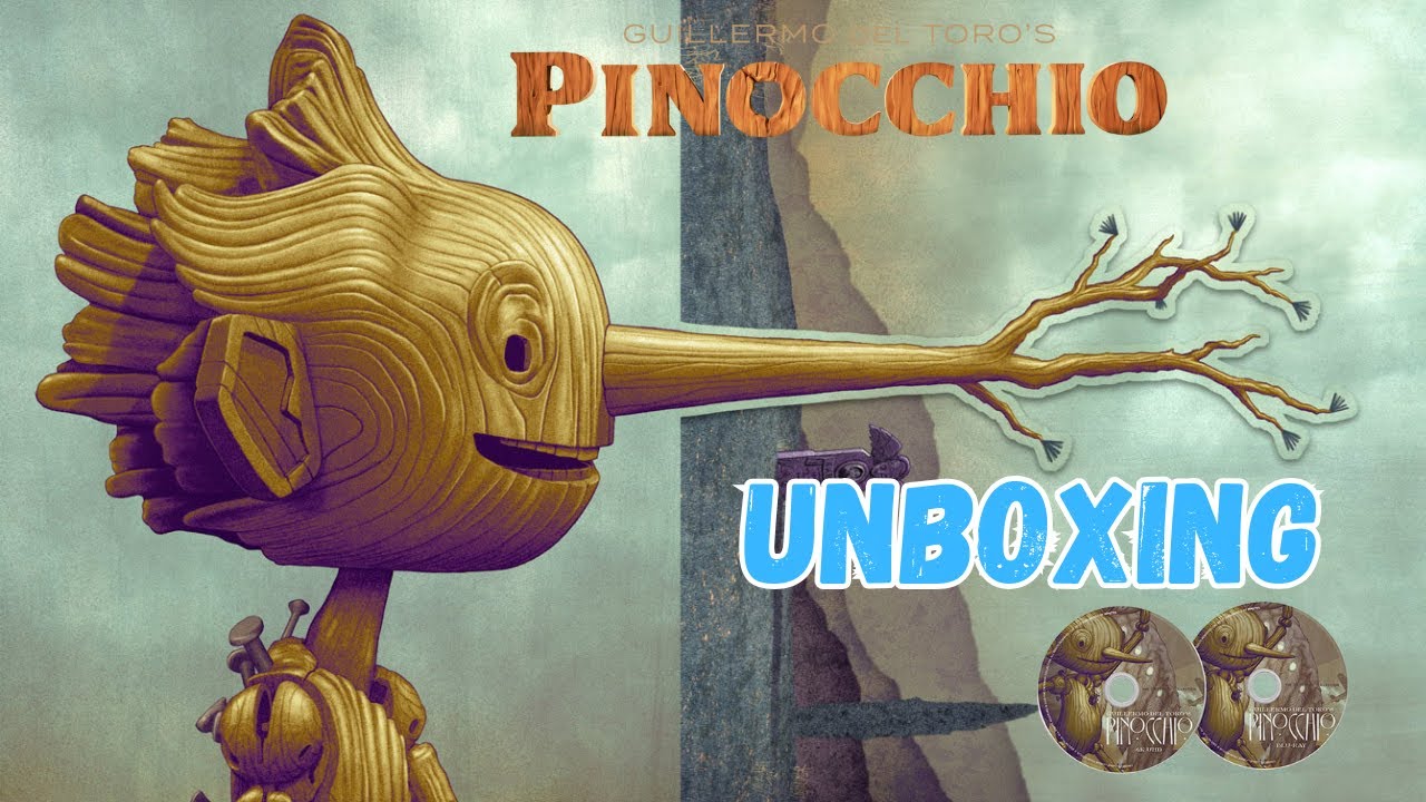 ¨Pinocchio¨ de GUILLERMO DEL TORO Unboxing Criterion BLU-RAY #pinocchio ...
