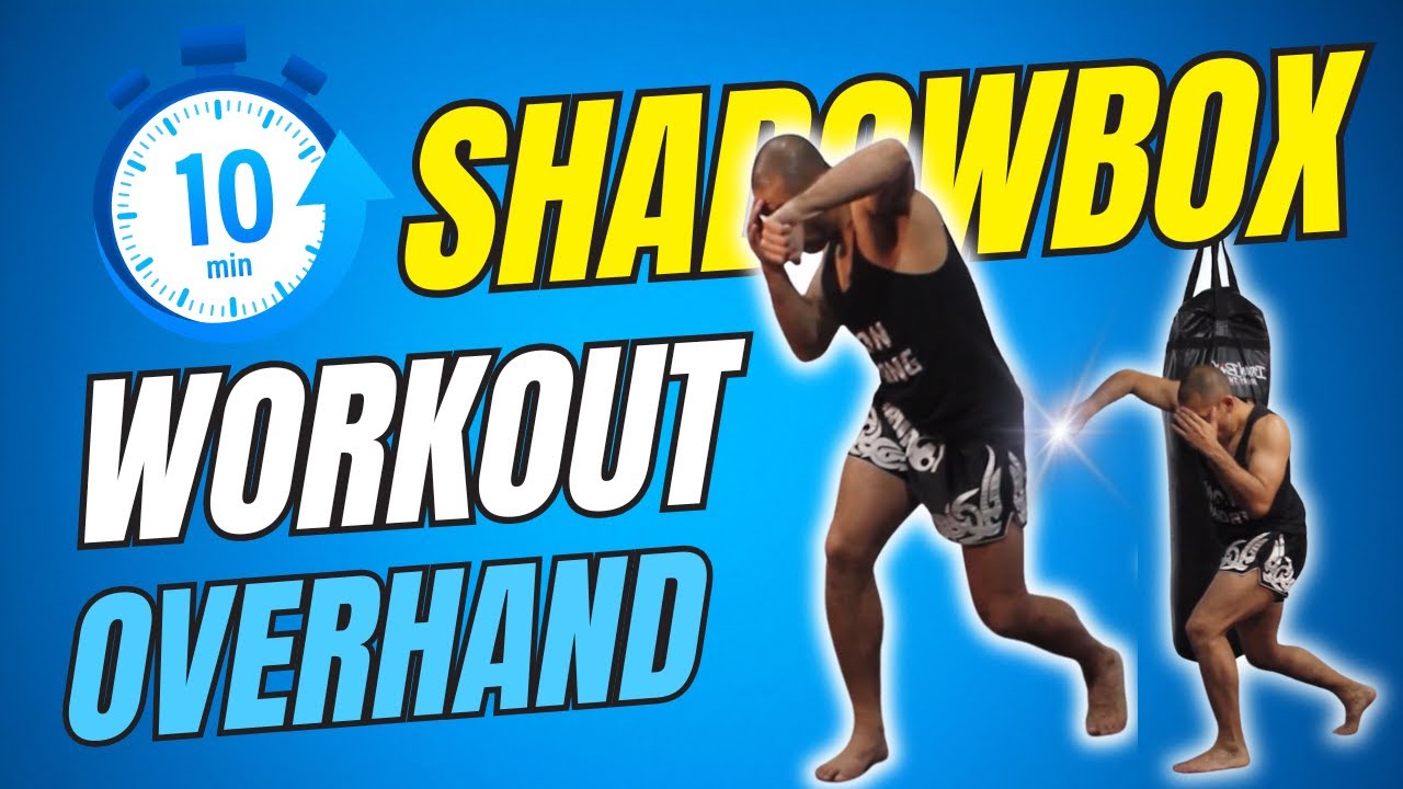 10-Minute Step Overhand Shadow Boxing Workout - YouTube