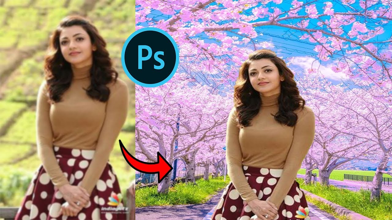 Potoshop Tutorialk : Girls Pics Editing video - YouTube