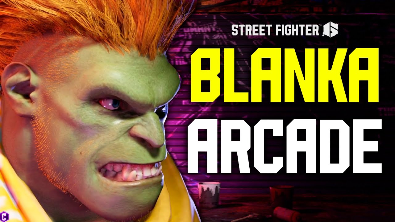 Street Fighter 6 • Blanka Arcade Gameplay - YouTube