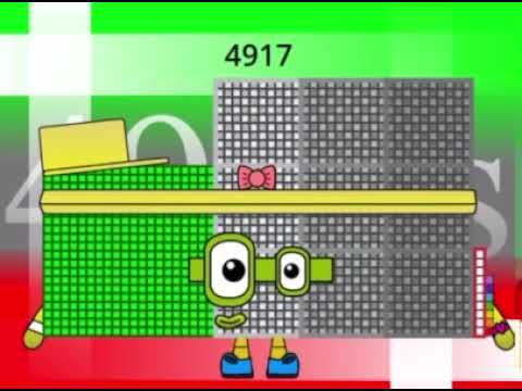 NEW Numberblocks The Rest Of 4900s - 4930s - YouTube