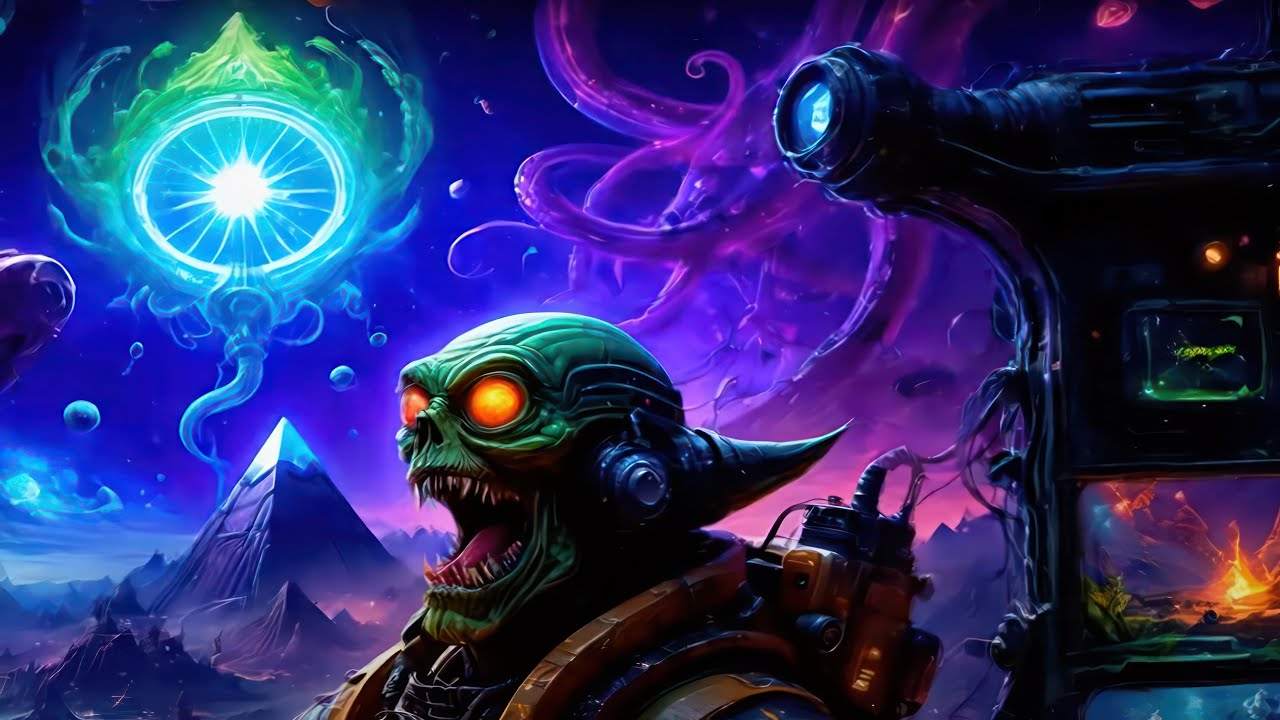 AI Manifest: Shockingly Trippy Animation [4K Visuals] [Ethereal ...