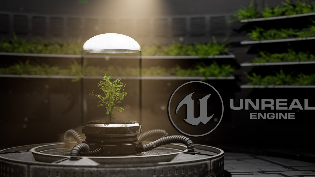 Sci-Fi Laboratory Environment in Unreal Engine 4.26 - YouTube