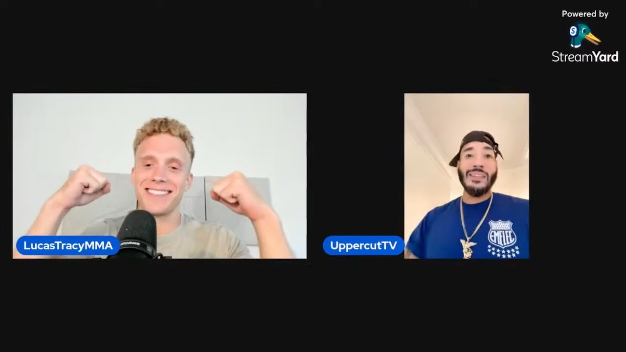 Fan Stops by to Hype Up LUCAS TRACY - YouTube