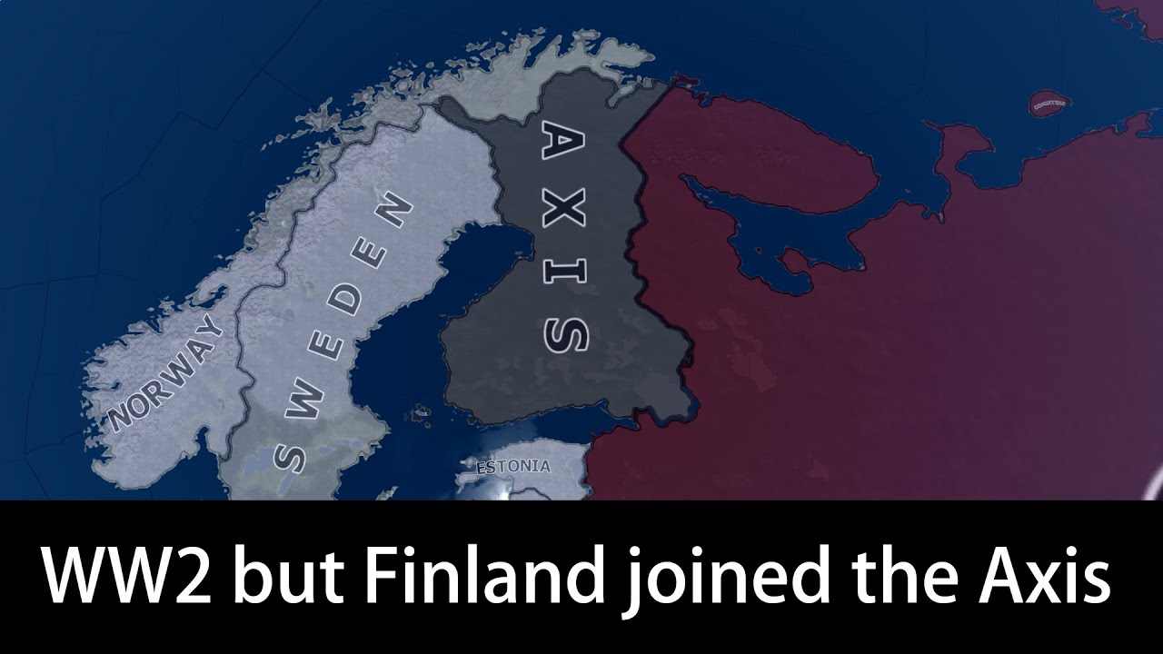 WW2 but Finland joined the Axis 【Hoi4】 - YouTube