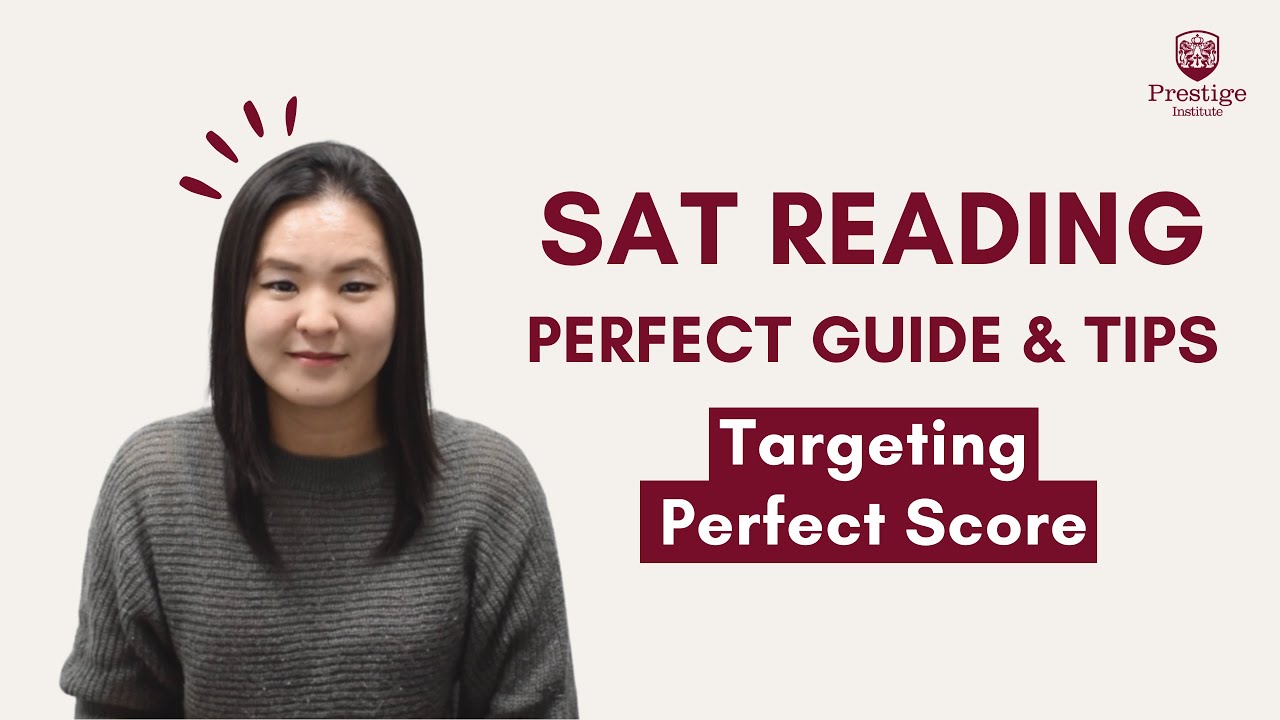 Master SAT Reading in 5 Weeks l Online SAT Reading Course l Prestige Institute - YouTube