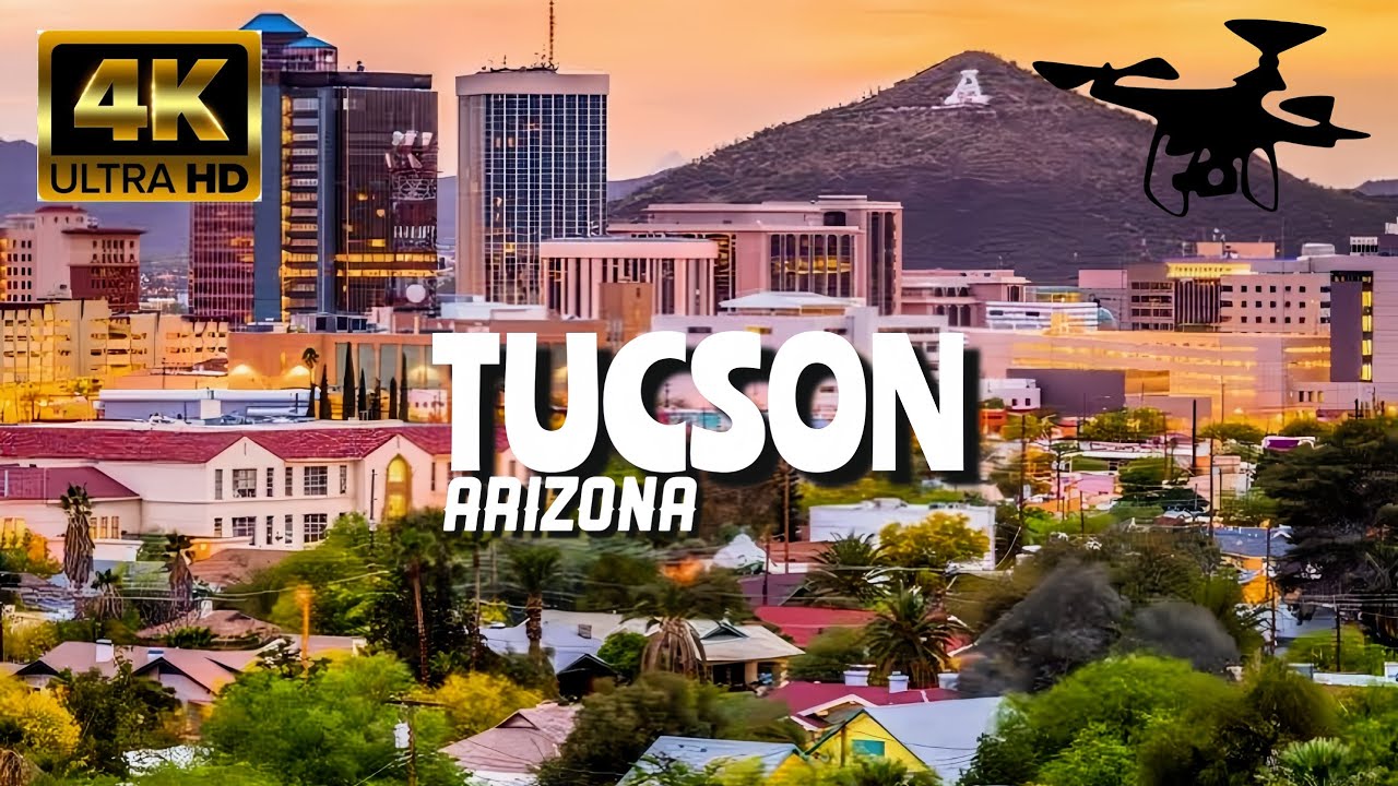 Tucson, Arizona In 4K By Drone - Amazing View Of Tucson, Arizona - YouTube