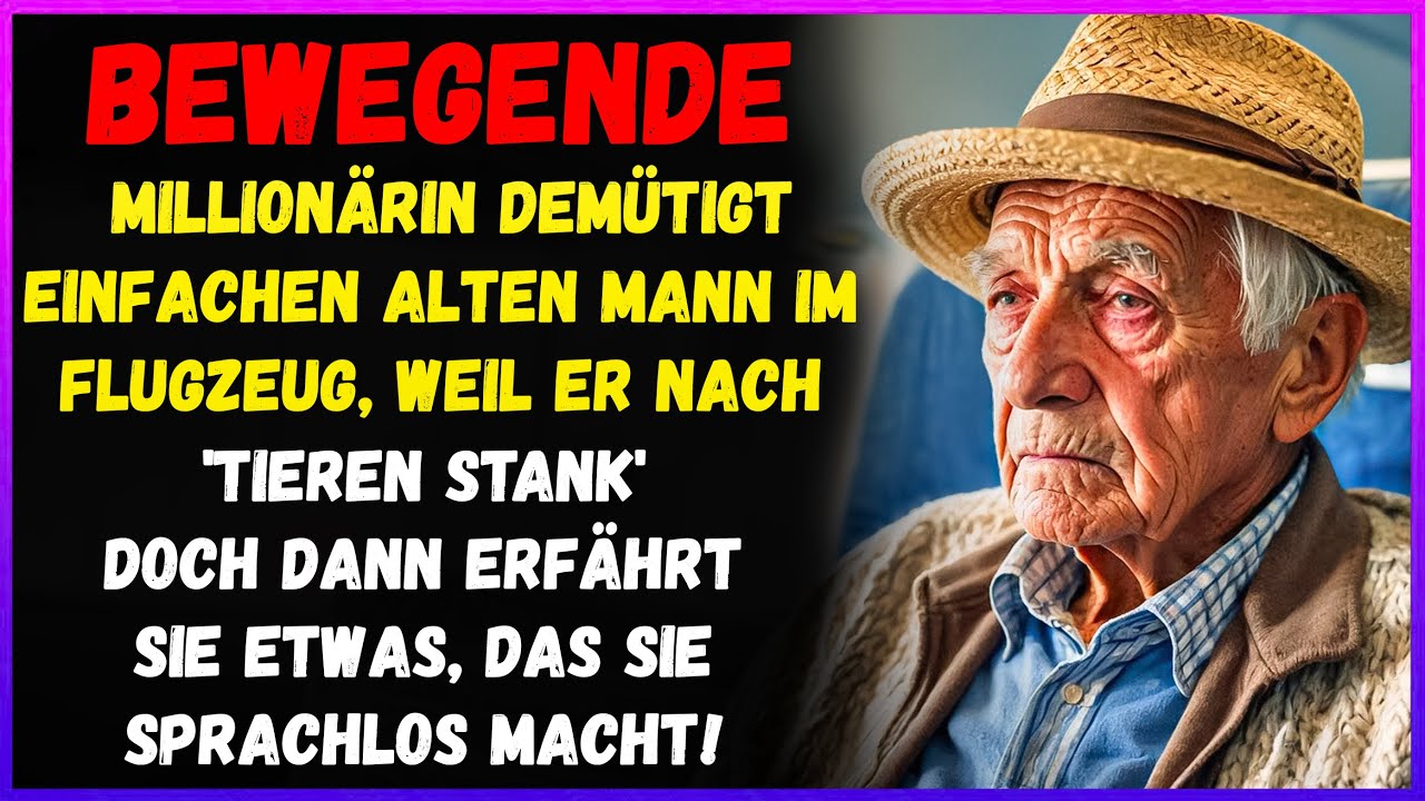 Millionärin Demütigt Alten Mann wegen 'Schlechtem Geruch' – Doch Seine ...