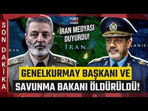 #SONDAKİKA | İran Medyası Duyurdu! Genelkurmay Başkanı ve Savunma Bakanı Öldürüldü - TGRT Haber