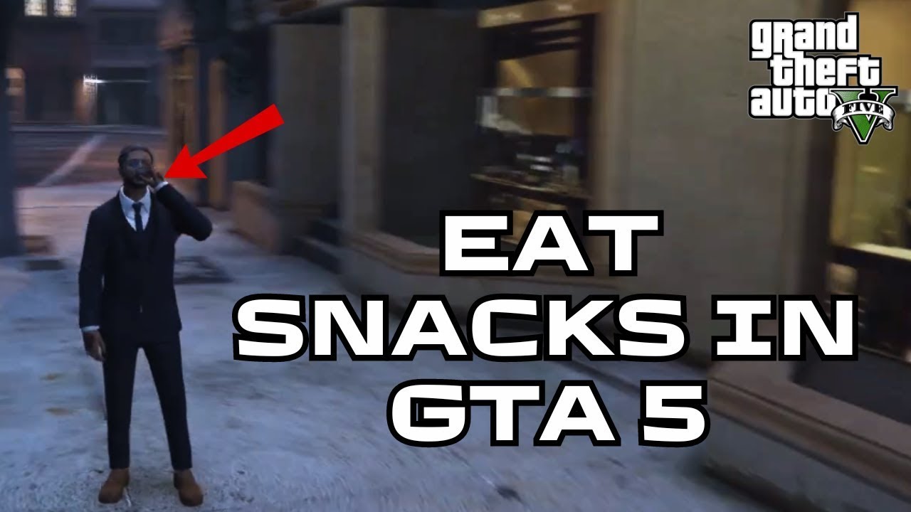 How to Eat Snacks in GTA 5 2024? - YouTube
