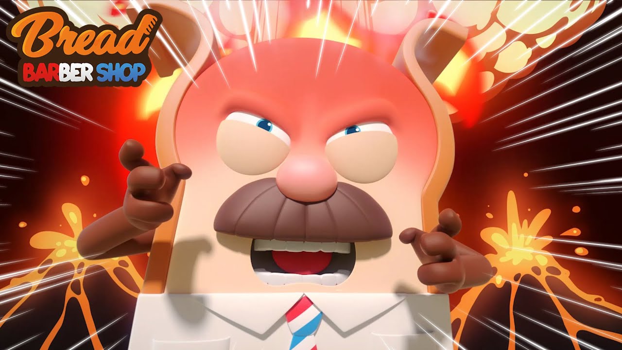 BreadBarbershop3 | Bread, get angry | english/animation/dessert - YouTube