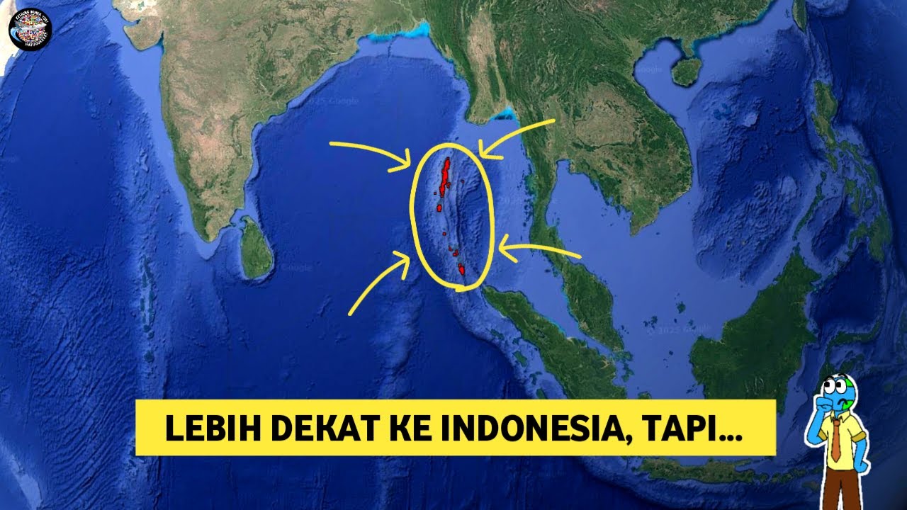 KEPULAUAN ANDAMAN DAN NIKOBAR IKUT INDIA, PADAHAL LEBIH DEKAT KE ...