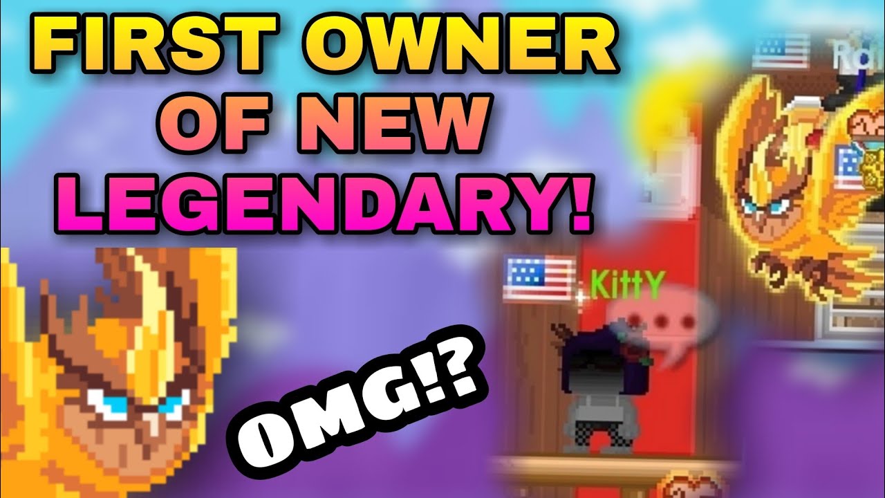 First Player To Get Legendary Owl! KITTY OF LEGEND | Growtopia - YouTube