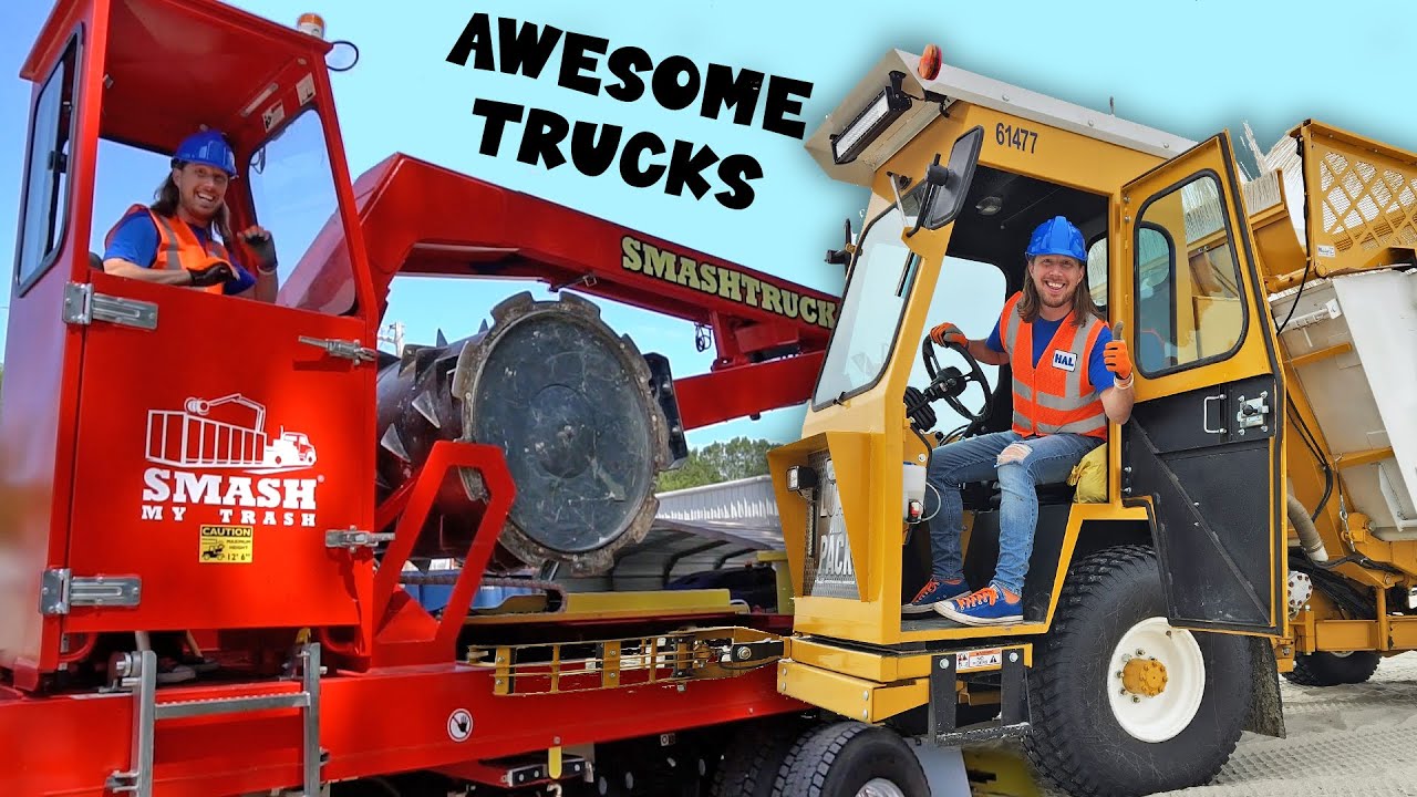 Truck song with Handyman Hal | All about Trucks for Toddlers - YouTube