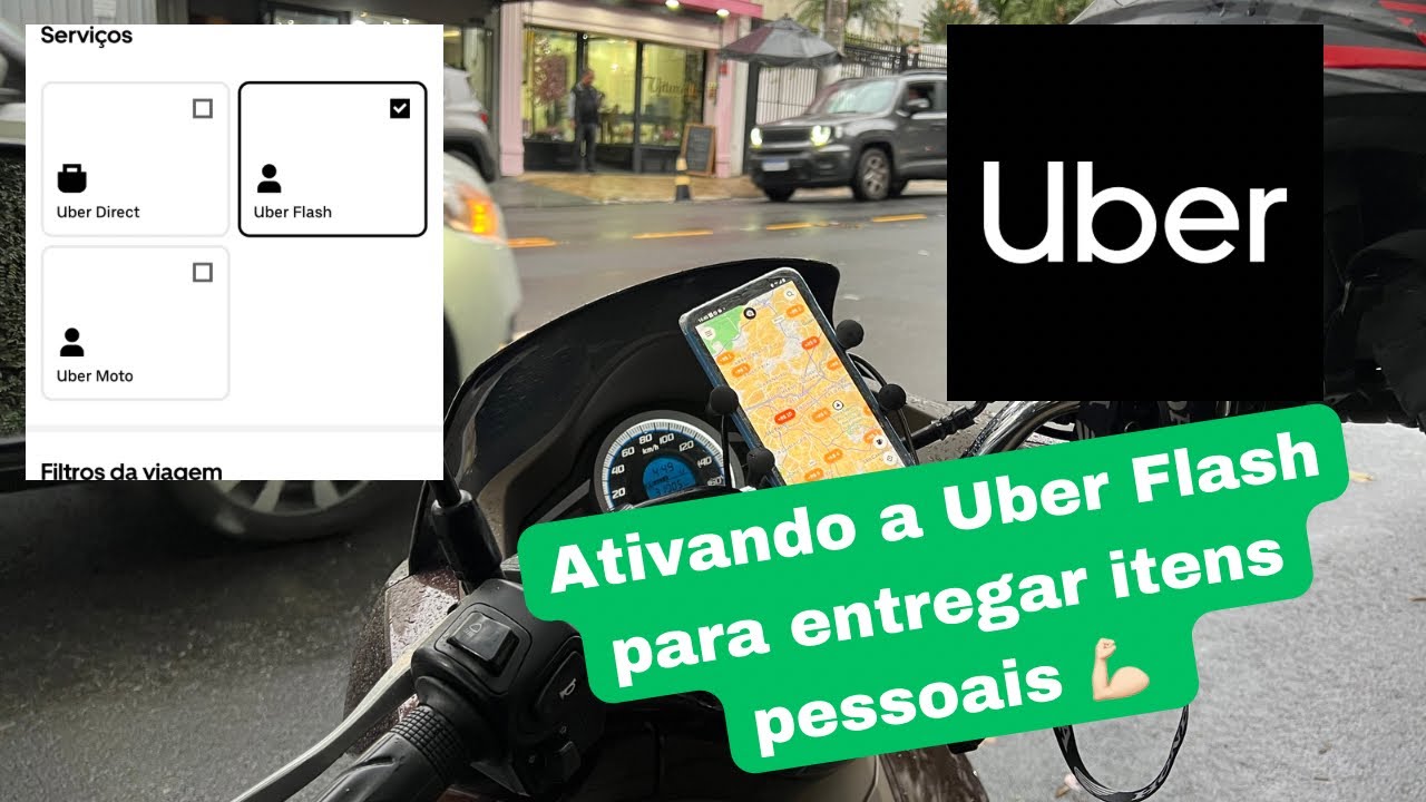 Ativando Uber Flash mais rápido, Uber Flash/ Uber Direct/ Uber Moto ...