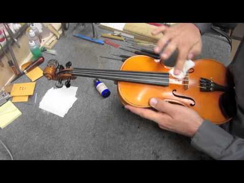 How to Polish Your String Instrument - YouTube