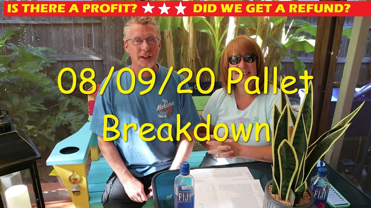 AUG 9th $2041 BULQ Retail Liquidation Pallet BREAKDOWN. What We Sold ...