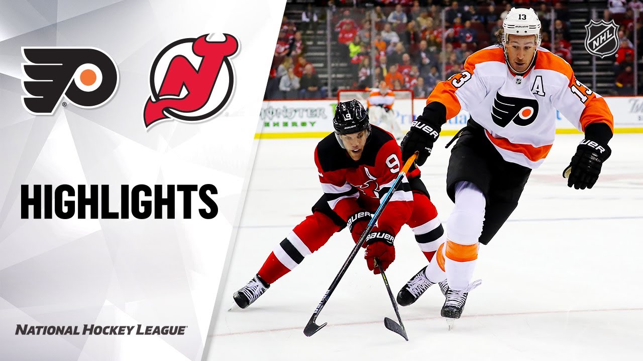 NHL Highlights | Flyers @ Devils 11/01/19 - YouTube