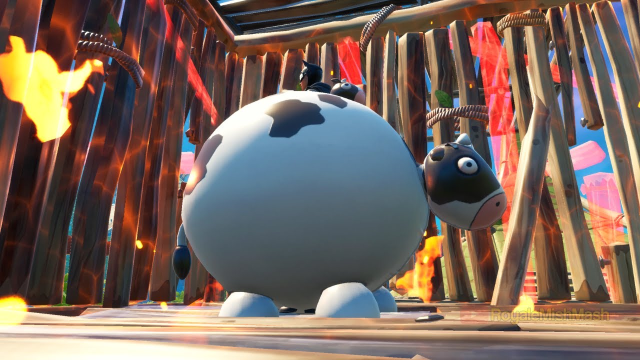 Inflate A Bull Vs FIRE (Fortnite Inflate a Bull Abilities)! - YouTube