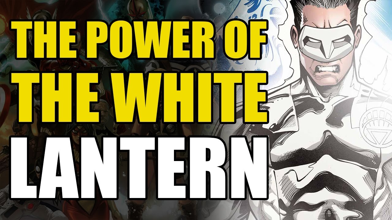 White Lantern Corps Creed Green Lantern's Ultimate WHITE LANTERN Form