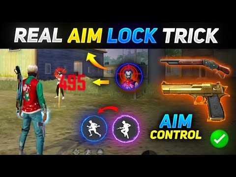 AIM LOCK TRICK IN FREE FIRE | 4GB 6GB RAM HEADSHOT SENSITIVITY SETTING ...