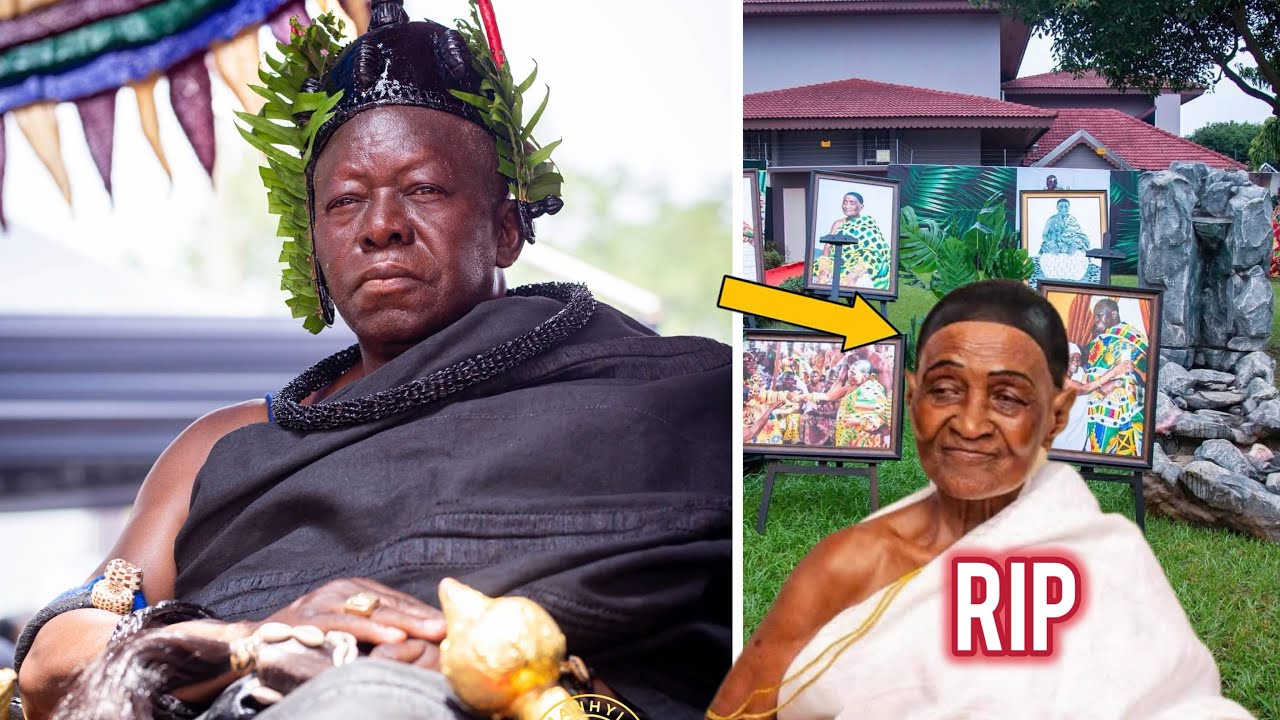 SAD 💔 Otumfuo Osei Tutu II Arrives at the Asantehemaa’s Funeral😭😭 - YouTube