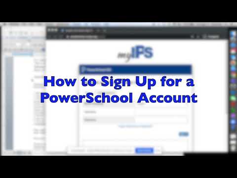 Create an Account on PowerSchool for Parents - YouTube