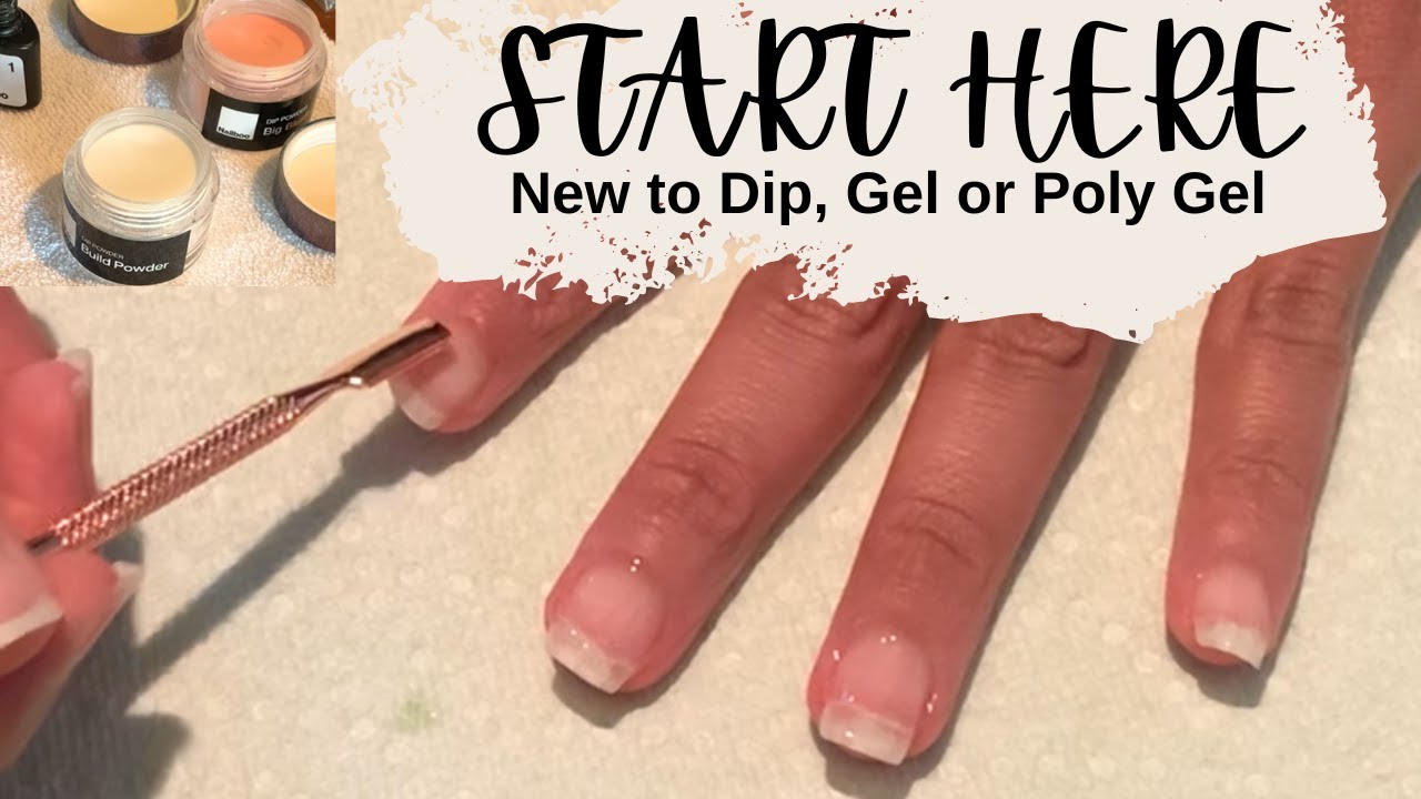 Prep Nails for Dip Powder | Manicure at Home | How to Make Dip Powder ...