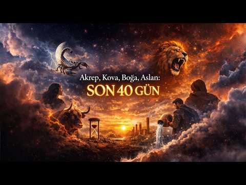 Akrep, Kova, Boğa, Aslan: Son 40 Gün | Uranüs Boğa’dan Çıkarken Büyük Kapanış