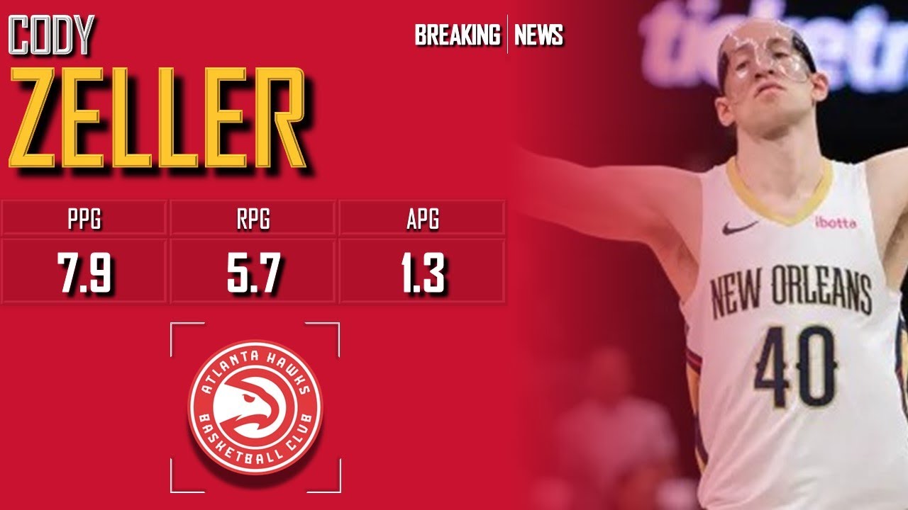 ATLANTA HAWKS: Cody Zeller ᴴᴰ - YouTube