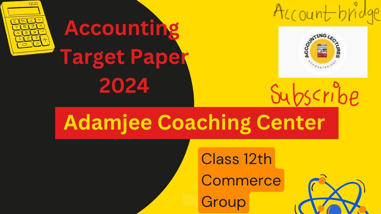 Commercial Accounting Target Paper of Adamjee Coaching Center Class ...