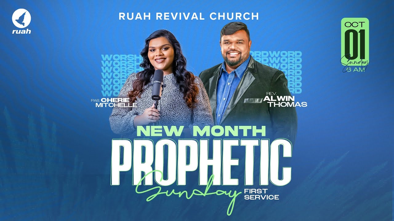 🔴🅻🅸🆅🅴 - New Month Prophetic Sunday Service | 1st Service | 01 October ...